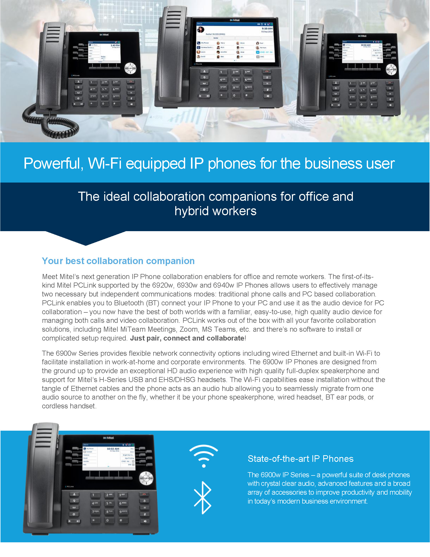 Mitel 6900 系列 SIP 話機 - MITEL / ALCATEL 產品介紹 - MITEL / ALCATEL-台灣高階電子電話 ...