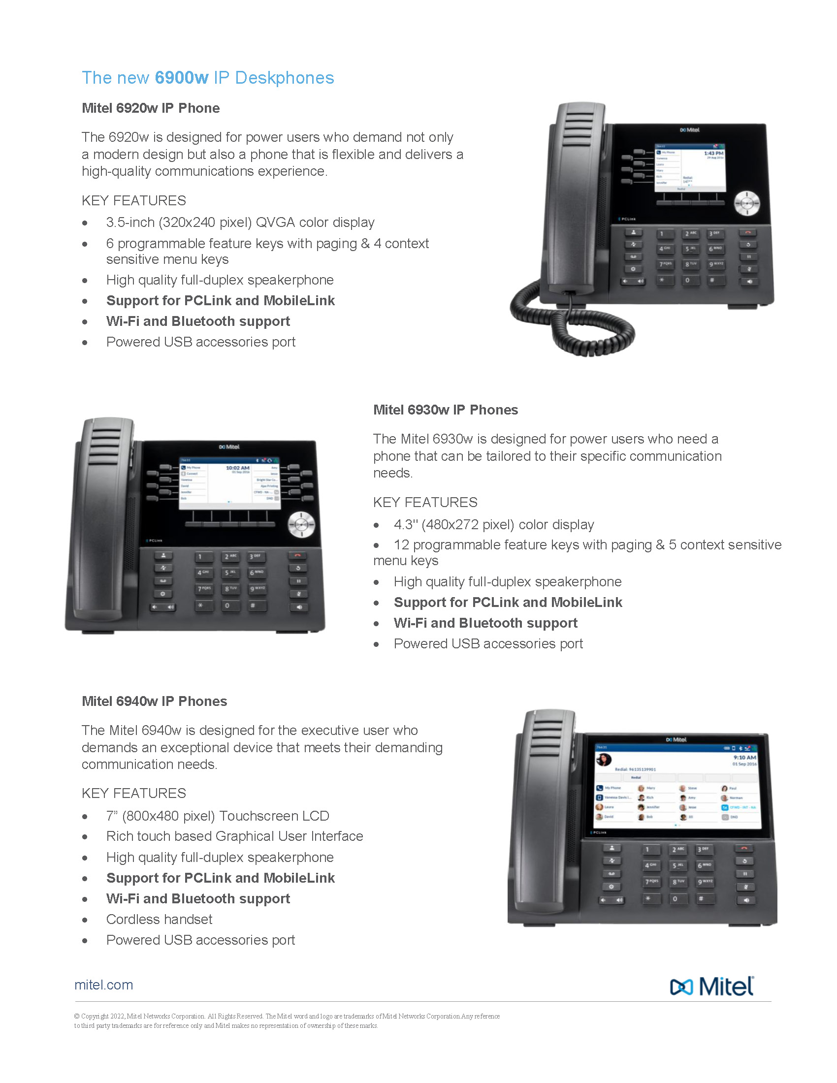 Mitel 6900 系列 SIP 話機 - MITEL / ALCATEL 產品介紹 - MITEL / ALCATEL-台灣高階電子電話 ...